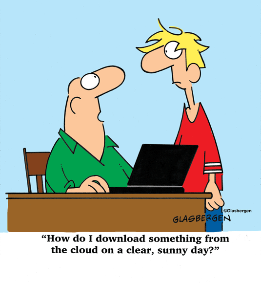 Business Computers - Glasbergen Cartoon Service