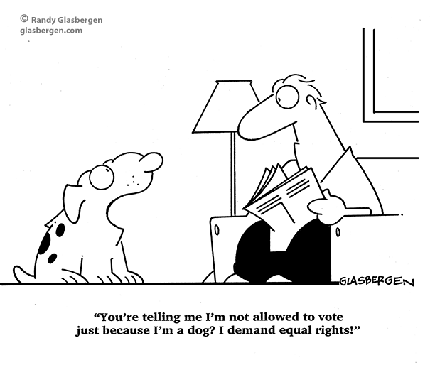 Cartoons About Dogs and Cats - Glasbergen Cartoon Service