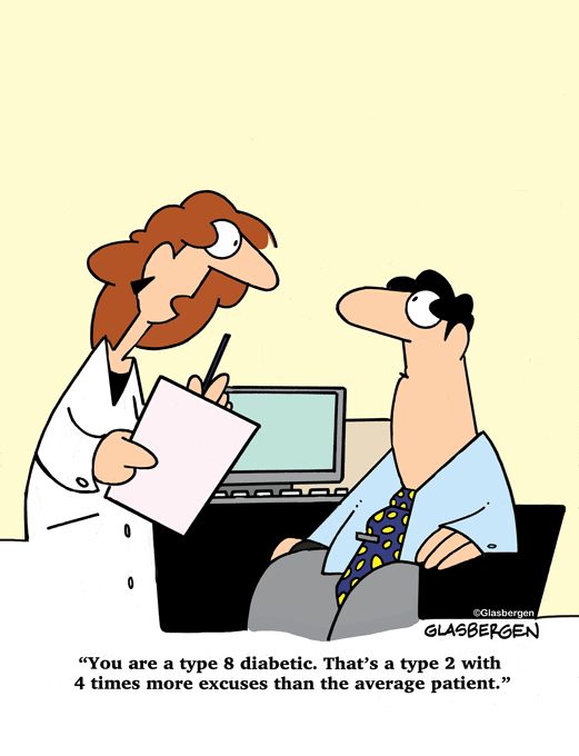 Diabetes Cartoons - Glasbergen Cartoon Service