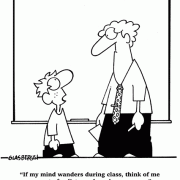 If my mind wanders during class Archives - Glasbergen Cartoon Service