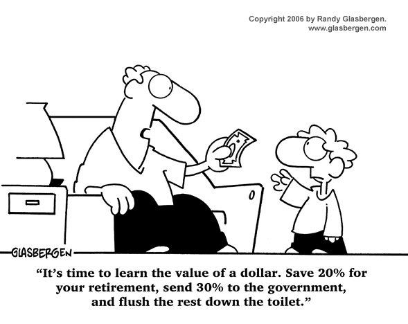 Cartoons About Saving Money