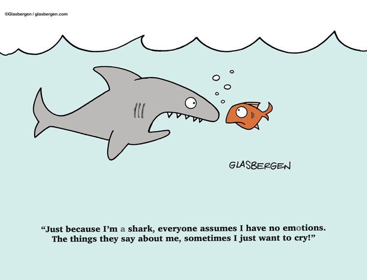 Fish Cartoons, Cartoons About Fish - Glasbergen Cartoon Service