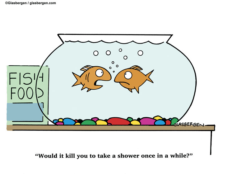 Fish Cartoons, Cartoons About Fish - Glasbergen Cartoon Service