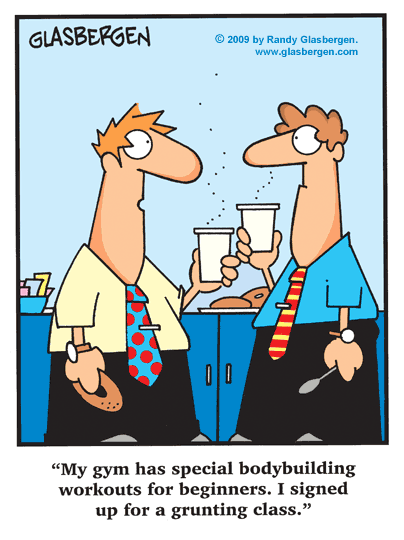 cartoons about benefits of exercise. Archives - Glasbergen Cartoon Service