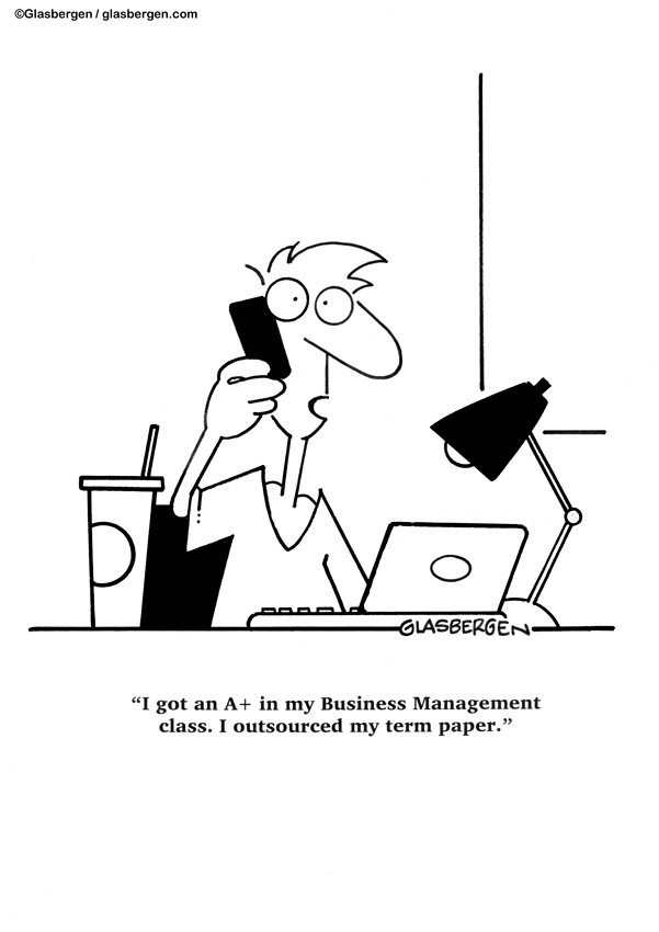 High School and College Cartoons - Glasbergen Cartoon Service