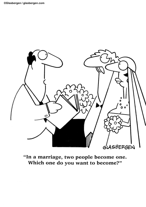 Love and Marriage Cartoons - Glasbergen Cartoon Service