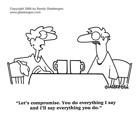 Cartoon – Let’s Compromise | HENRY KOTULA