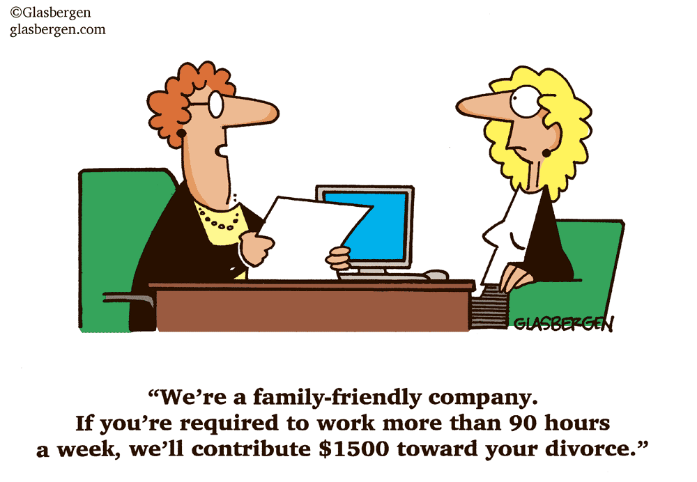 workaholic cartoons. Archives - Glasbergen Cartoon Service