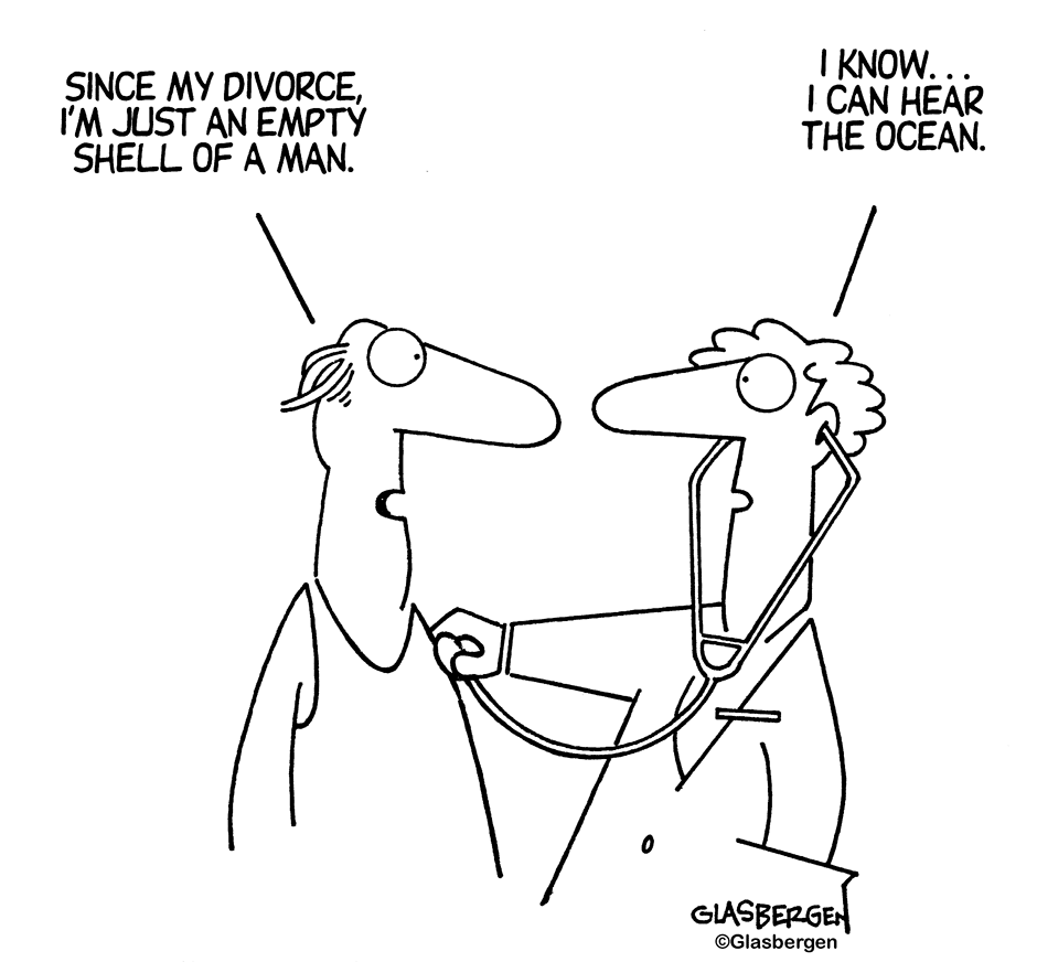 divorce cartoons Archives - Glasbergen Cartoon Service