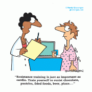 cartoons about resistance training Archives - Glasbergen Cartoon Service