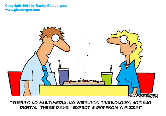 Funny Pizza Cartoons
