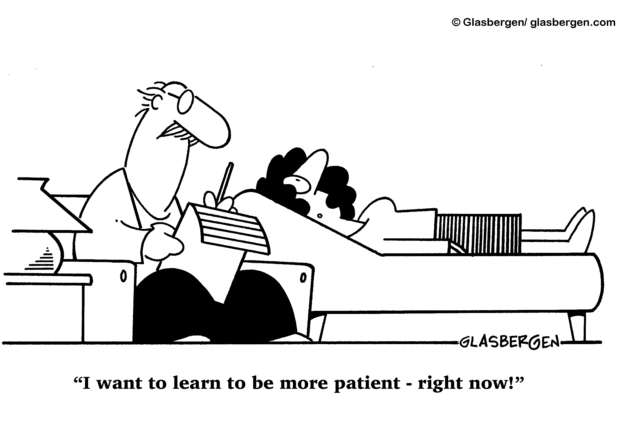 Psychiatrist Cartoons and Psychology Cartoons - Glasbergen Cartoon Service
