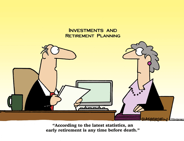 Retirement Cartoons - Glasbergen Cartoon Service