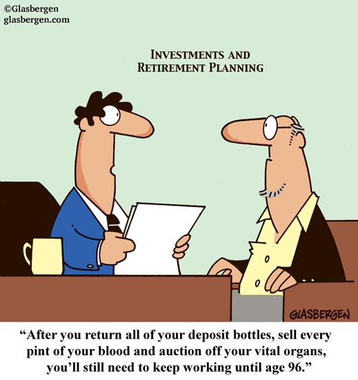 Retirement Cartoons - Glasbergen Cartoon Service