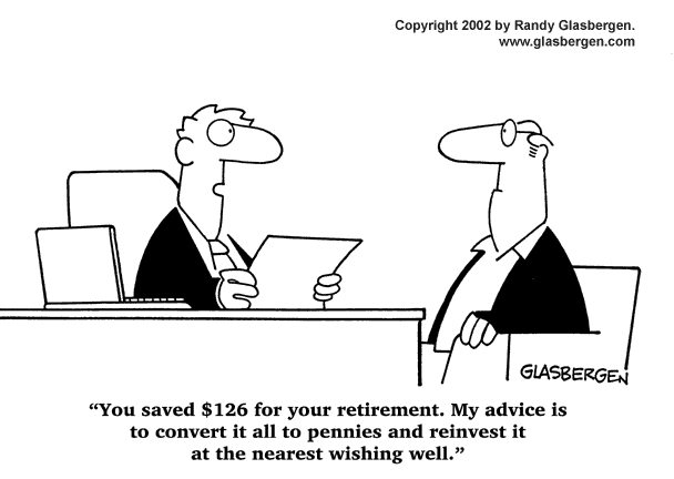 Retirement Cartoons - Randy Glasbergen - Glasbergen Cartoon Service