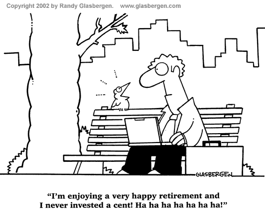 Retirement Cartoons - Randy Glasbergen - Glasbergen Cartoon Service