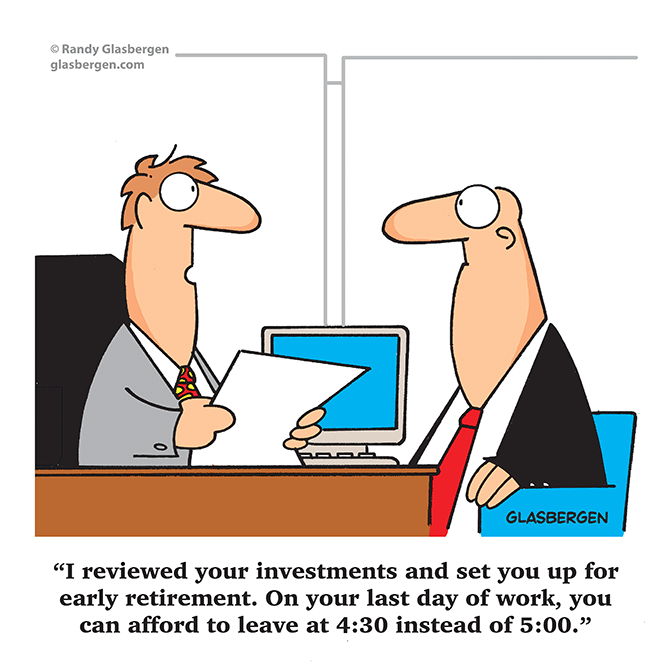 Retirement Cartoons - Randy Glasbergen - Glasbergen Cartoon Service