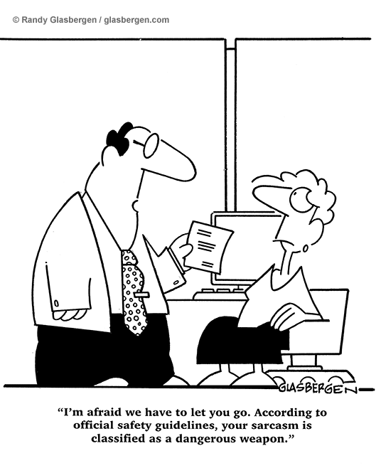 Safety At Work - Glasbergen Cartoon Service