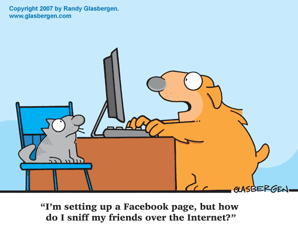 Cartoons About Social Networking Archives - Glasbergen Cartoon Service