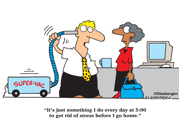 Stress Cartoons - Glasbergen Cartoon Service