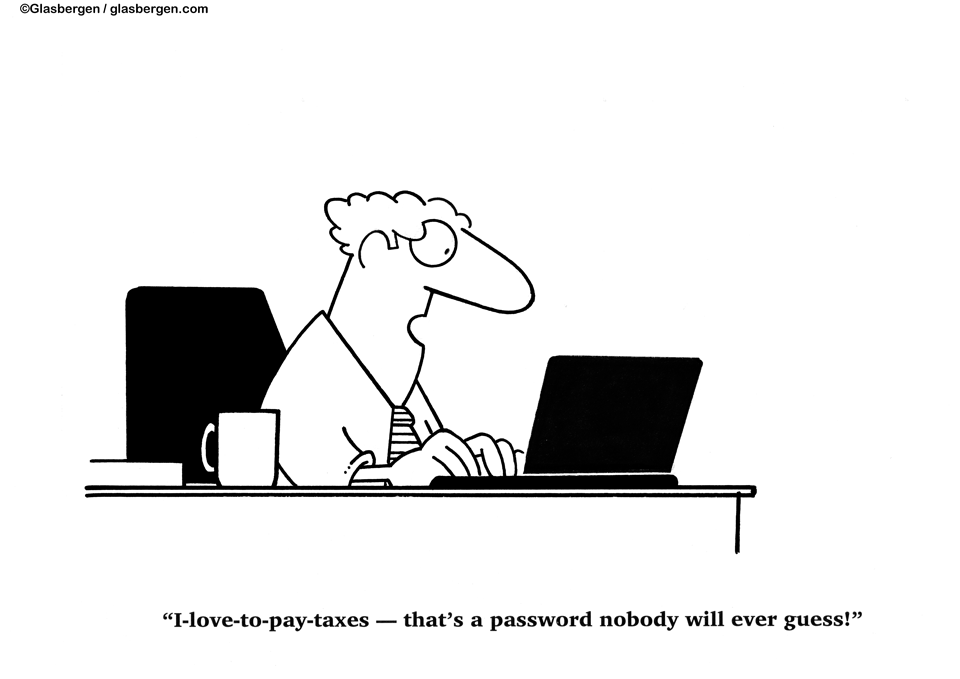 Tax Cartoons, Cartoons About Taxes - Glasbergen Cartoon Service