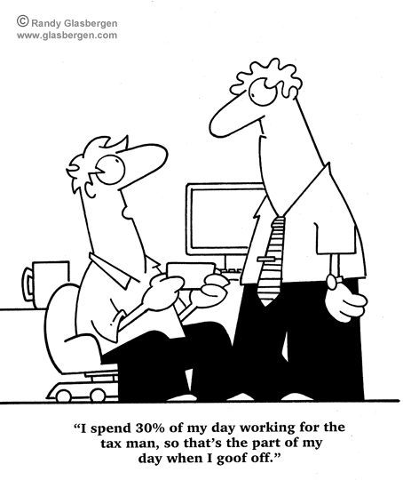Tax Cartoons, Cartoons About Taxes - Randy Glasbergen - Glasbergen ...